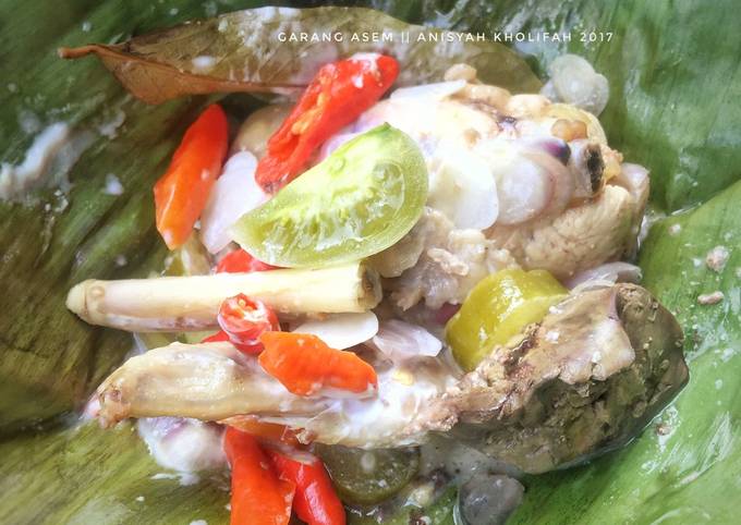 Resep Garam Asem Ayam oleh Anisyah Kholifah - Cookpad