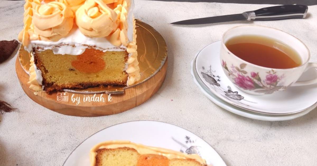 Resep Cake Ultah Coboy ke 5 Dengan Buttercream Enak 3 Bahan oleh Indah ...