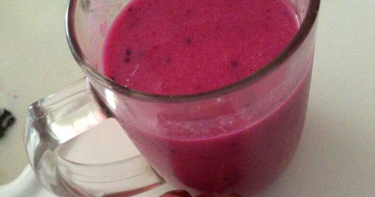 Resep jus mangga smoothie rumahan enak dan mudah - Cookpad
