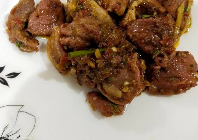 Mutton Peshawari Karhai Recipe by محمد عدیل ملک - Cookpad