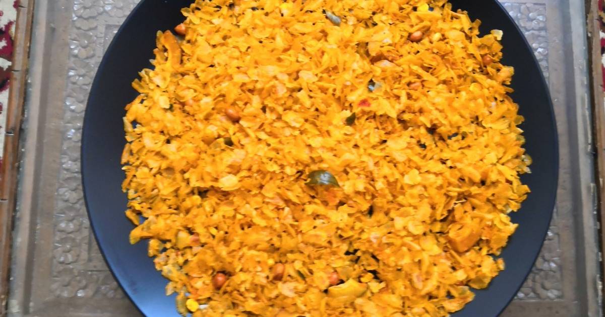Pohe Chivda Recipe by Janahvi Kulkarni - Cookpad