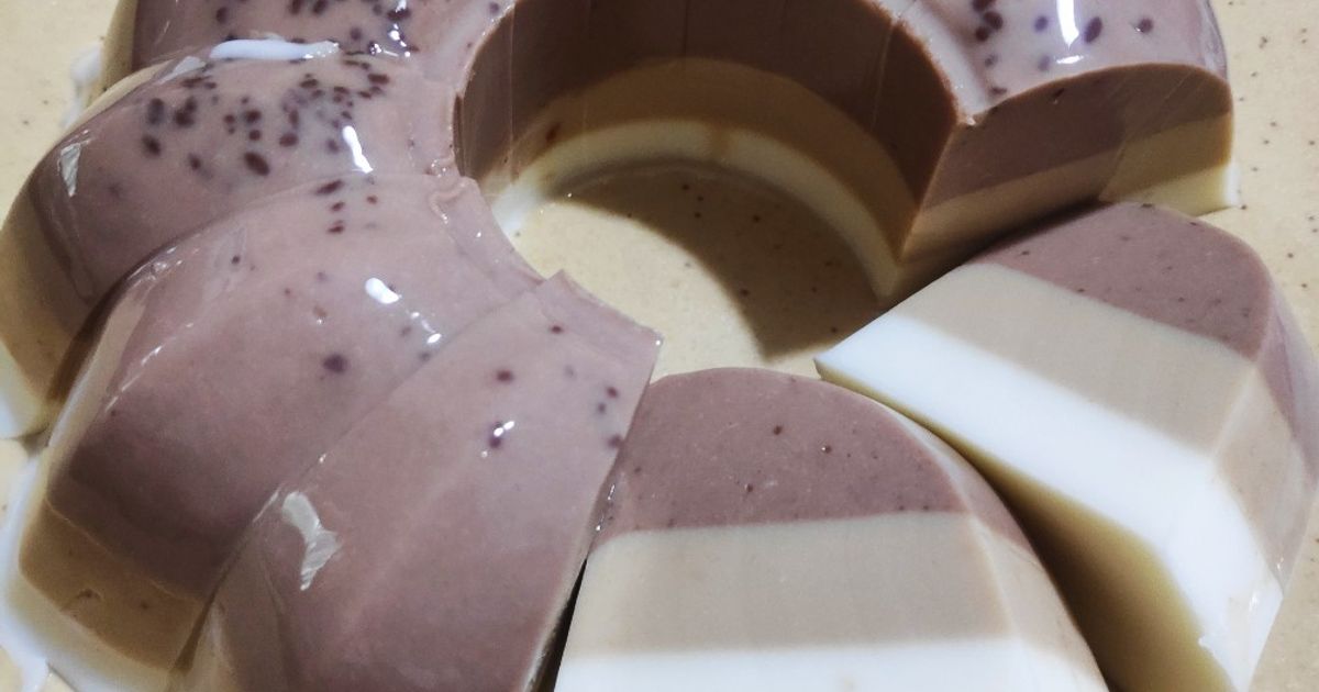 Resep Pudding 3 Rasa Susu, Kopi Dan Coklat oleh Mami Thea - Cookpad