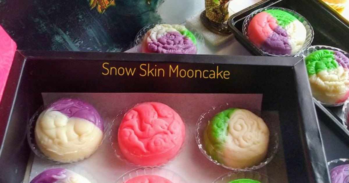 Resep Snow Skin Mooncake oleh Ninik Kitchen - Cookpad