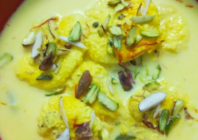 Paneer Rasmalai Recipe by Rajeshree Shah (Homechef), Gujarat - Cookpad