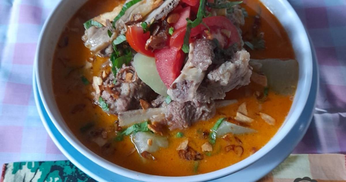 Resep Soto Tangkar Iga Sapi oleh Dapur Shofia_Rafa - Cookpad