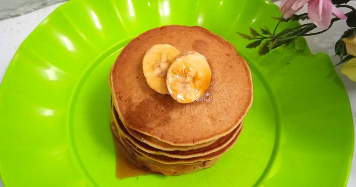 Resep 195. Pancake Pisang Susu oleh Fauziah Adnan Ummu Sarah - Cookpad