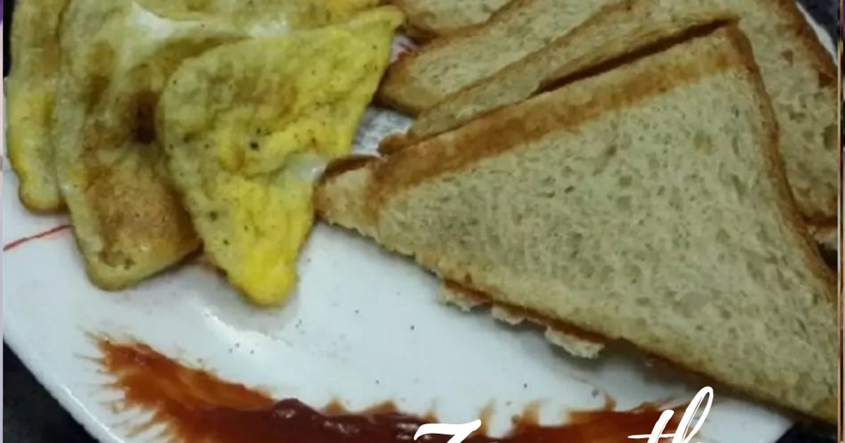 Toaster Egg Sandwiches Recipe by ZMA - Cookpad