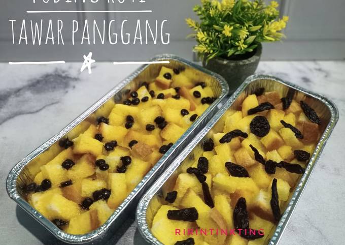 Resep 20. Puding roti tawar panggang oleh bundanyakembar - Cookpad