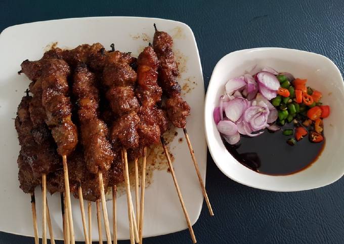 Resep 260. Sate Babi (Non Halal) oleh merry ( DapoerOmaykoe) - Cookpad