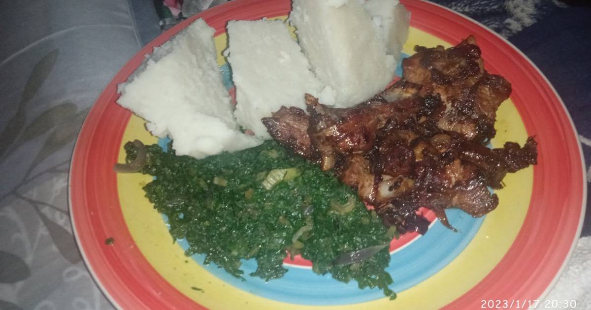 102 easy and tasty ugali spinach recipes by home cooks - Cookpad