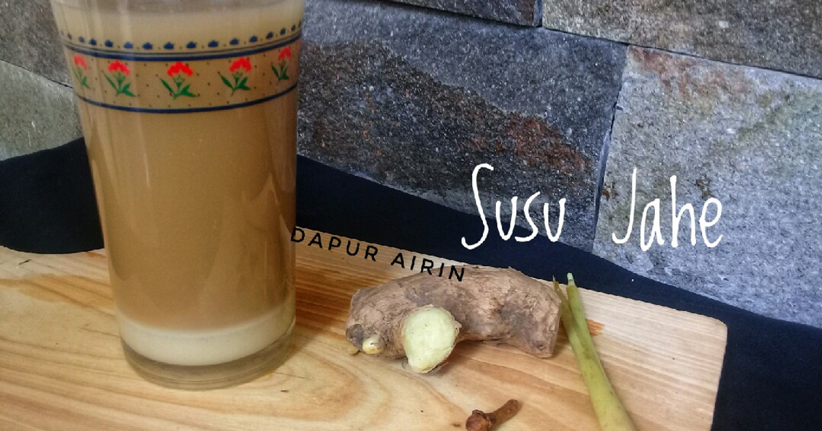 Resep Susu Jahe oleh dapur Airin - Cookpad