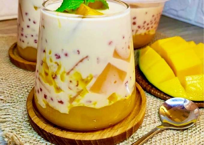 Resep Mango Sagu Dessert Oleh Shin Hye Cookpad