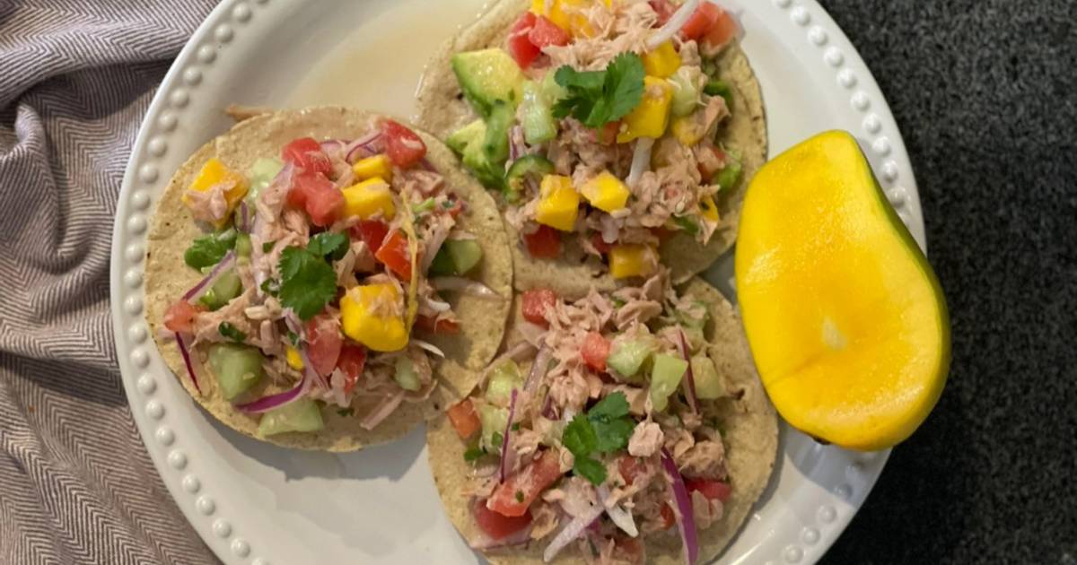 Ceviche atún y mango - 32 recetas caseras- Cookpad
