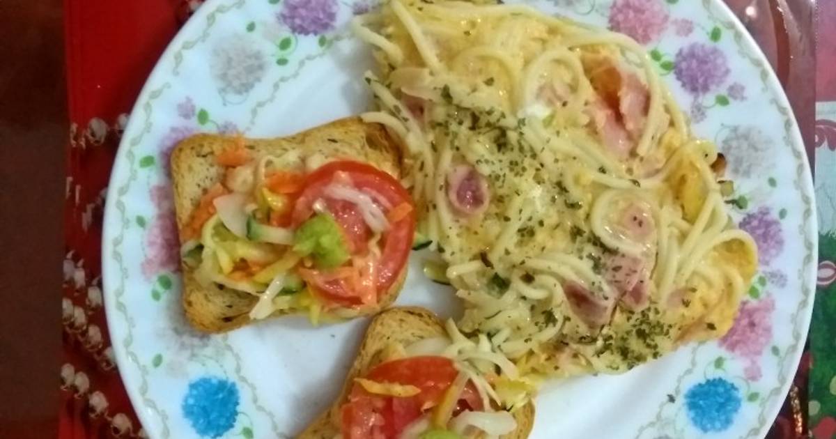 Pasta papa espagueti - 85 recetas caseras- Cookpad