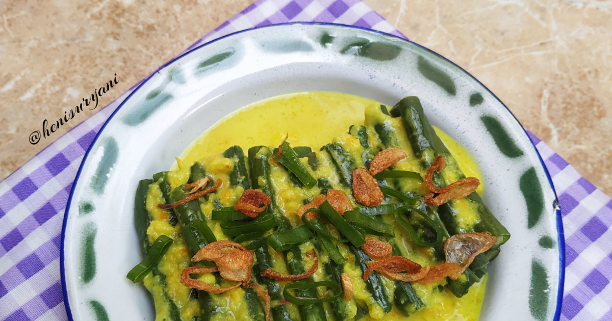 Resep 276. Jukut Bejek (Plecing Kacang Panjang Khas Bali) oleh Heni ...