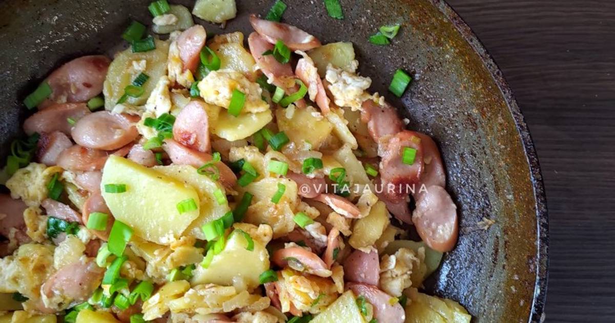 236 resep tumis kentang sosis enak dan mudah - Cookpad