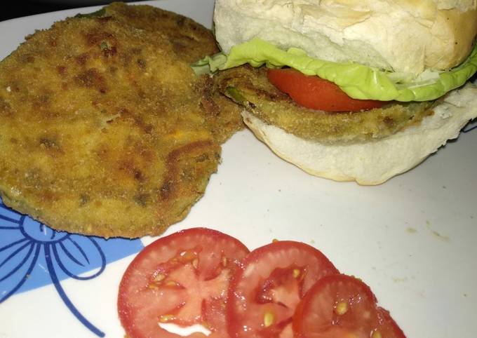 Milanesa al pan vegetariana 😁🥬 Receta de Serr Barceló- Cookpad