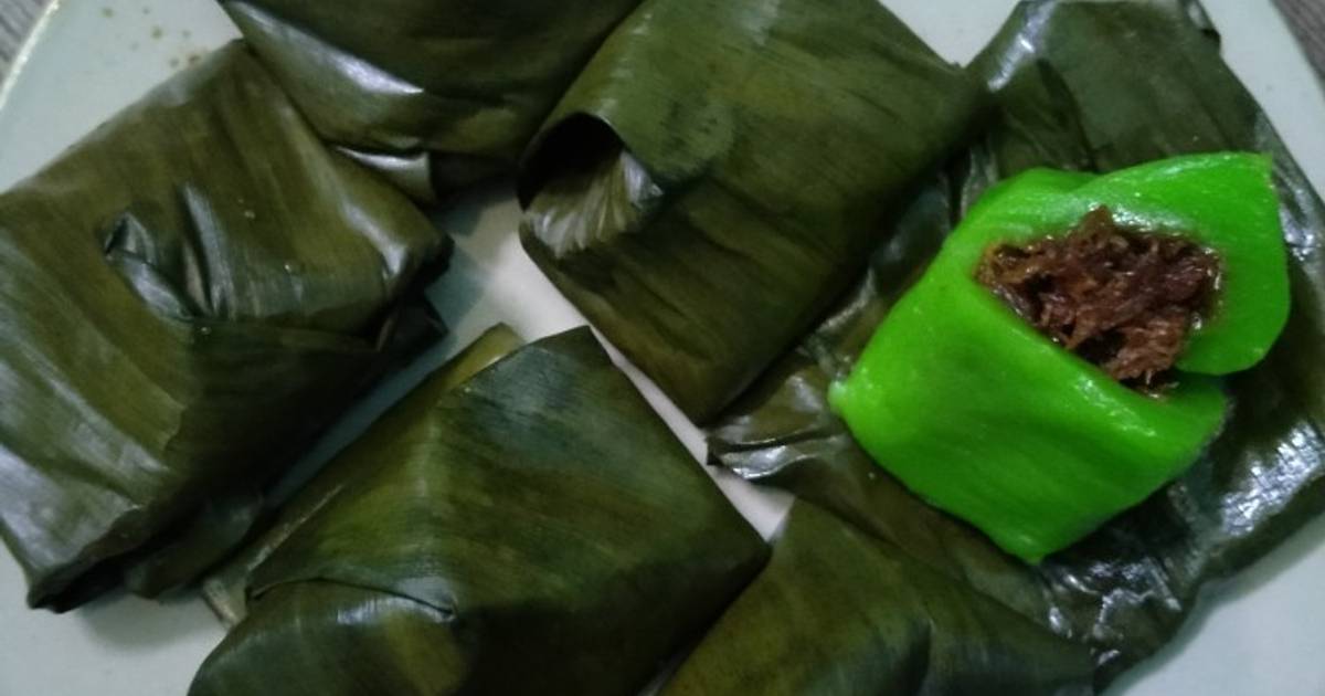 Resep 20.Mendut ketan isi unti kelapa oleh Mirna BenyWidodo - Cookpad