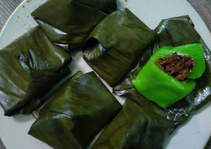 Resep 20.Mendut ketan isi unti kelapa oleh Mirna BenyWidodo - Cookpad