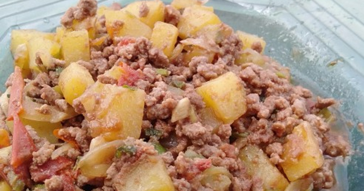 Resep Tumis Daging Sapi Giling With Kentang oleh Kartini Munthe - Cookpad