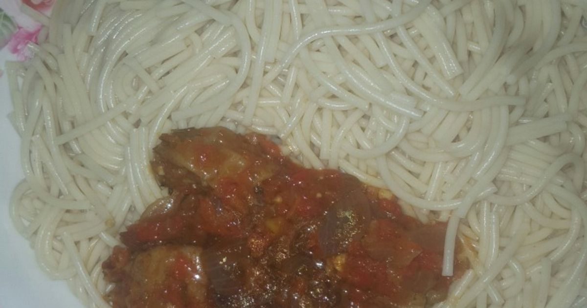 Farar Taliya Da Source girki daga Oum Nihal - Cookpad