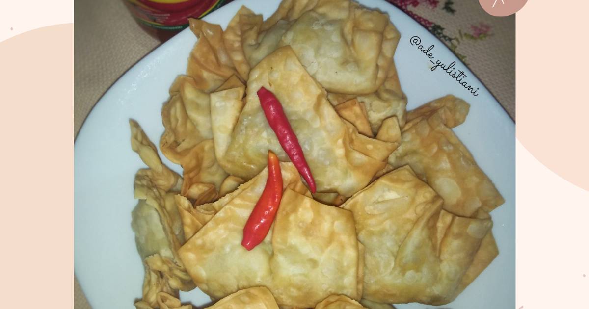 55 resep kulit pangsit isi mie indomie enak dan mudah - Cookpad