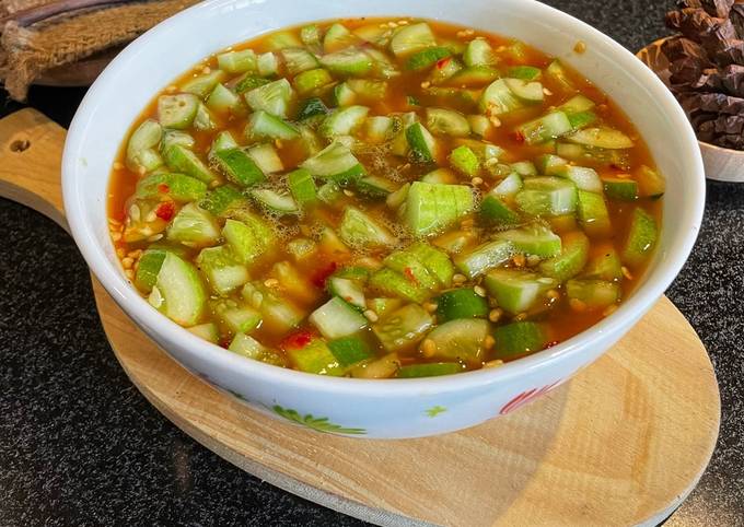 Resep Asinan Timun Terasi oleh Cindy Sie - Cookpad