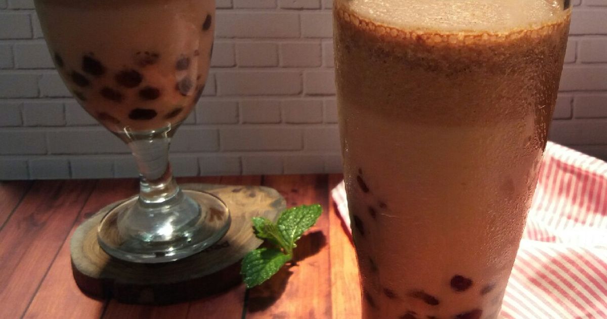Resep minuman es boba rumahan enak dan mudah - Cookpad