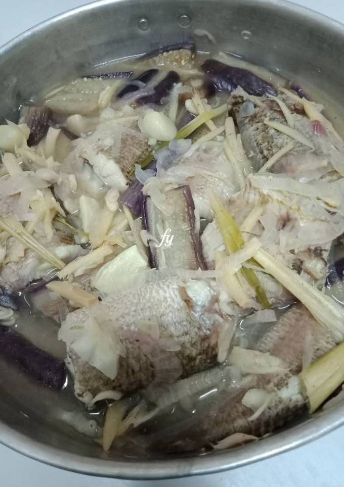 Resipi Ikan Haruan Kukus oleh Dunia Hanya Sementara Fy - Cookpad