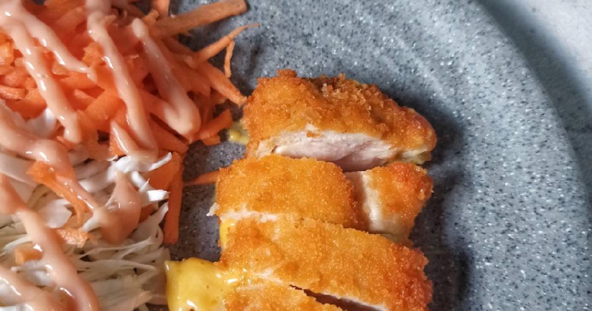 213 resep chicken katsu keju enak dan mudah - Cookpad