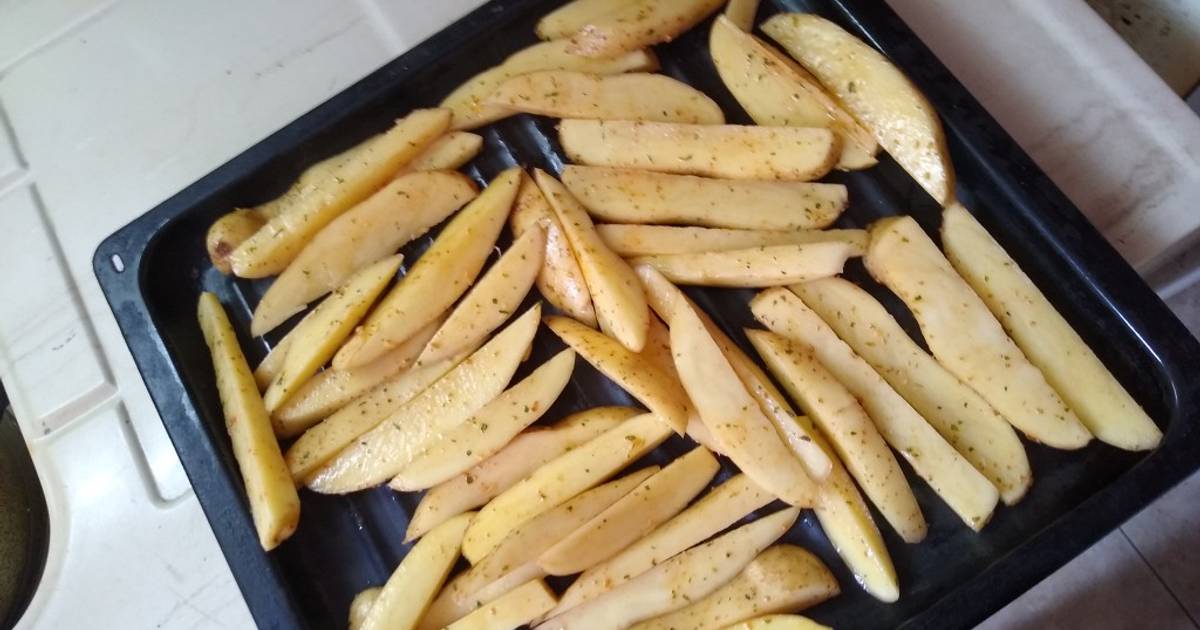 Papas rústicas Receta de Martina Polasek- Cookpad