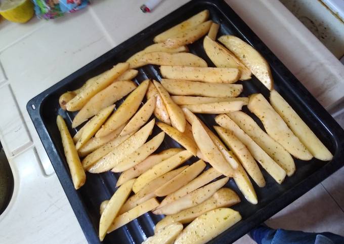 Papas rústicas Receta de Martina Polasek- Cookpad