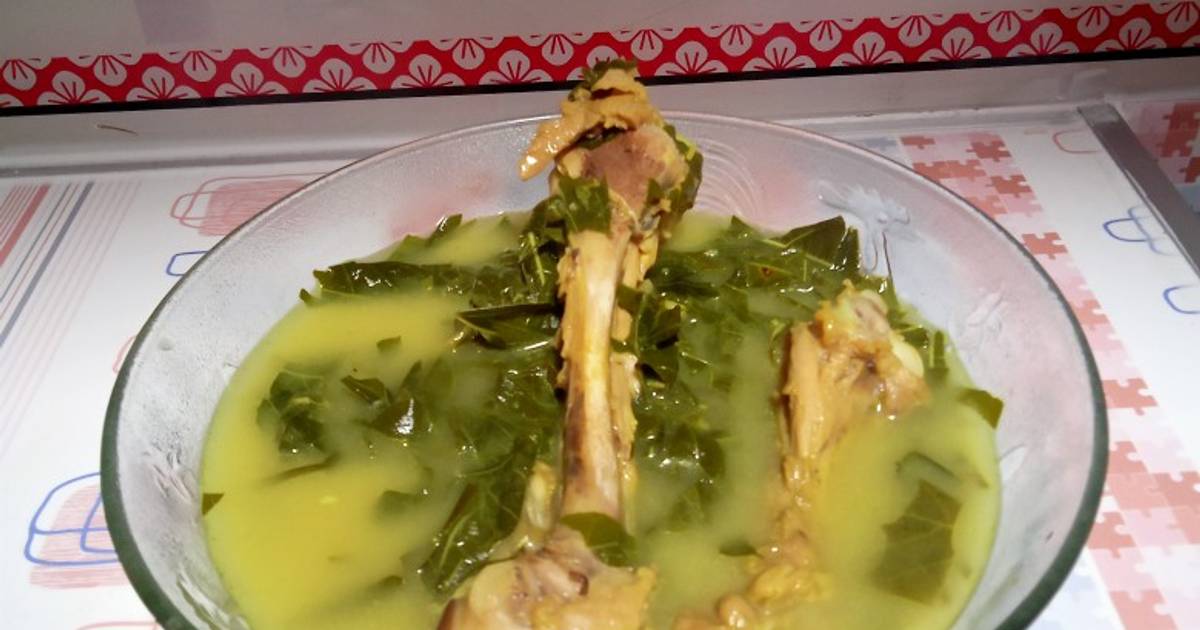 Resep Gulai daun singkong dengkul oleh Ernawati Fatih - Cookpad