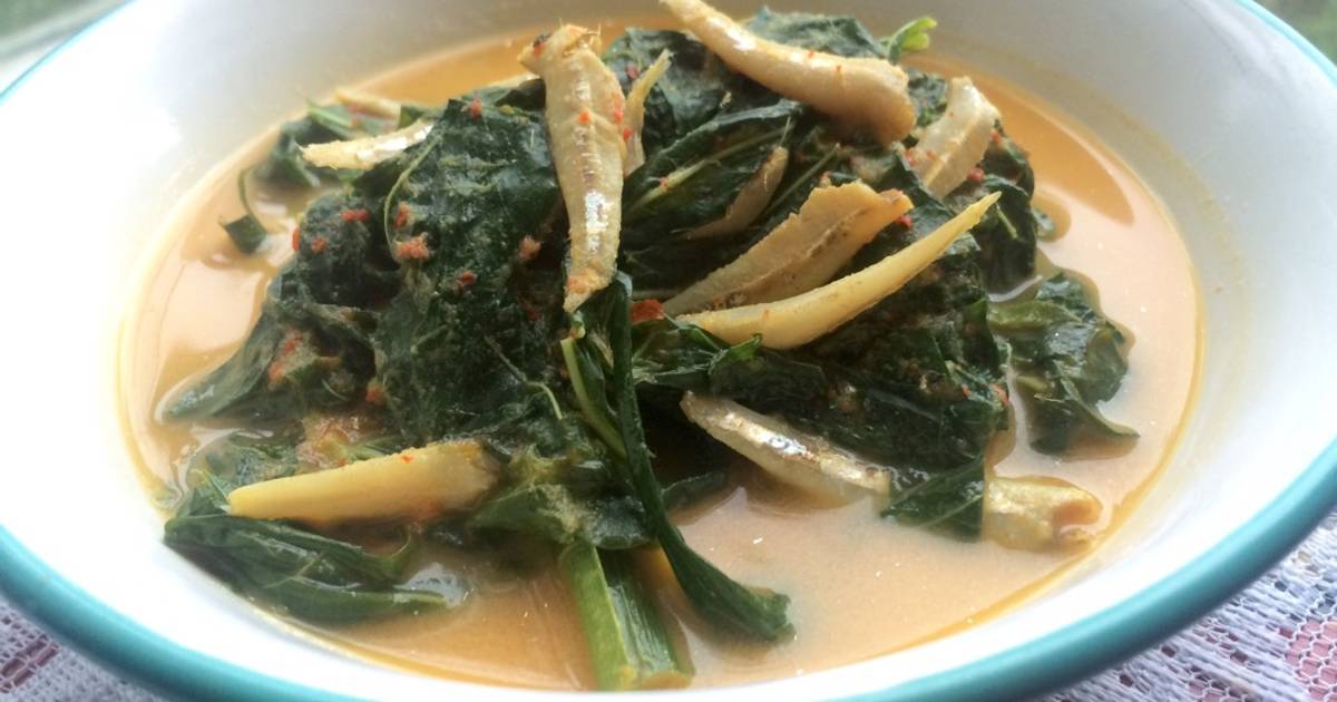 Resep Gulai Daun Singkong Ikan Teri oleh Marlina Rosa - Cookpad