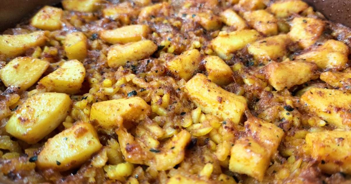 Arroz con tiras de poton - 7 recetas caseras- Cookpad