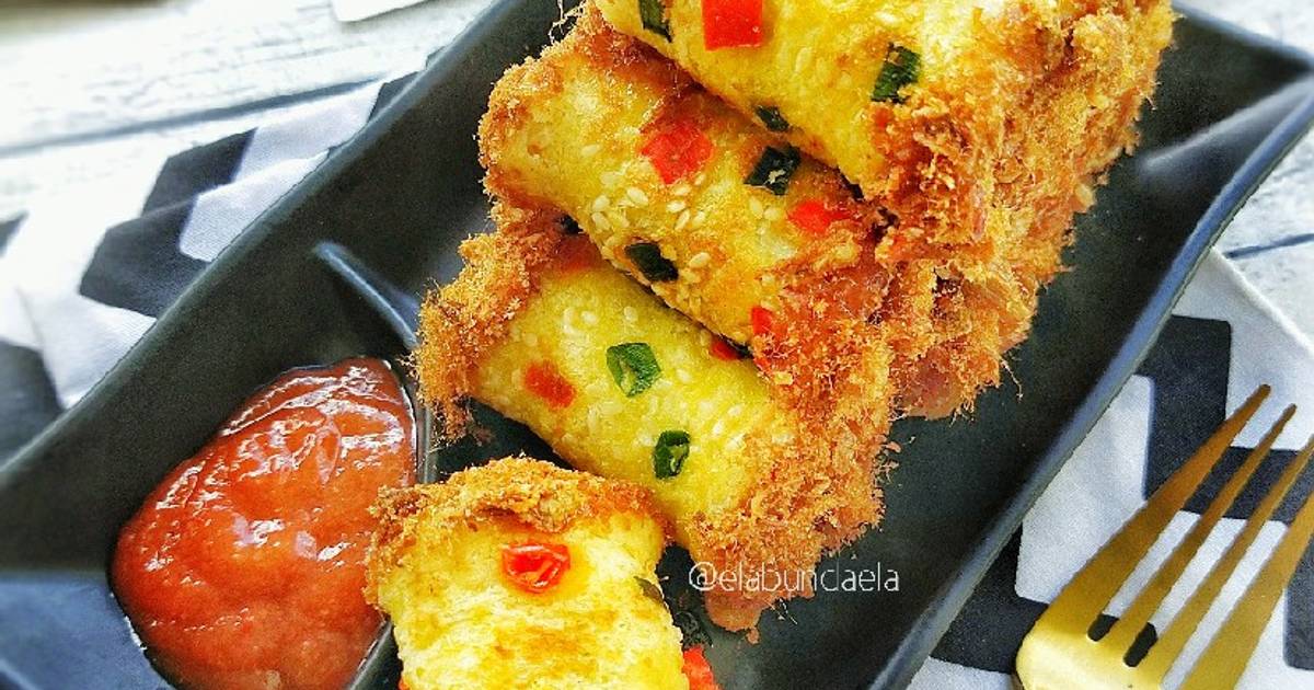 Resep Roti Gulung Abon (Floss Roll Bread) oleh Bunda Ela - Cookpad