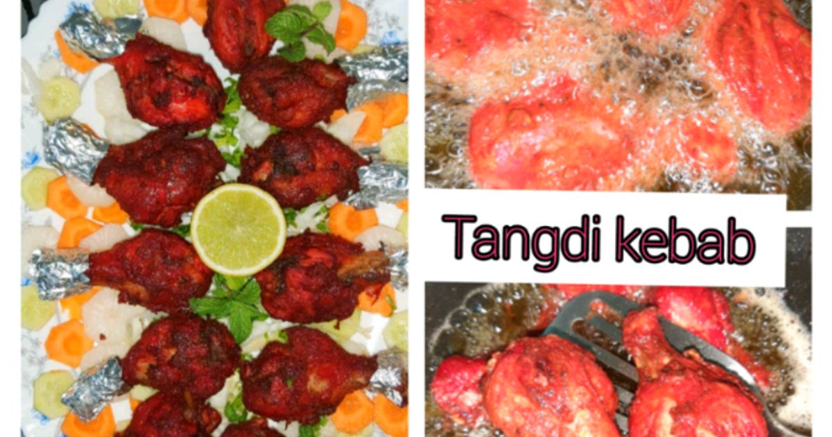 Tangdi Kebab 😊 Recipe by tanveer sayed - Cookpad