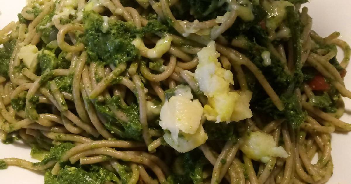 Fideos al pesto - 690 recetas caseras- Cookpad