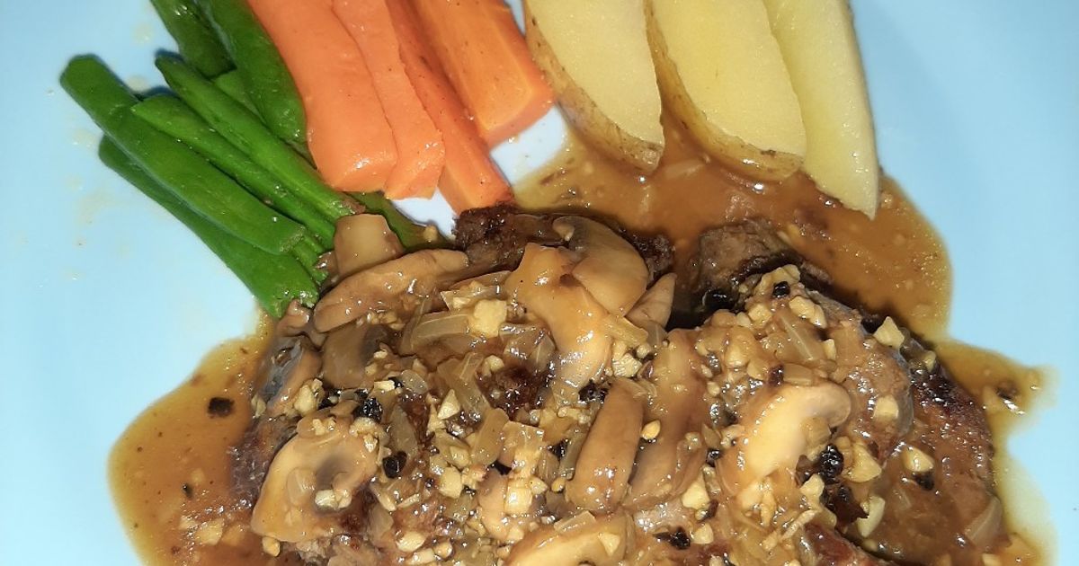 Resep Beef Steak Ala Bubun Z oleh Bubun Z - Cookpad