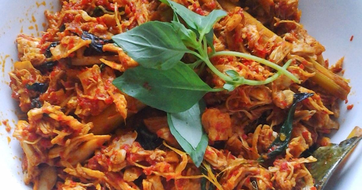Resep ayam suwir kemangi tanpa tomat rumahan enak dan mudah - Cookpad