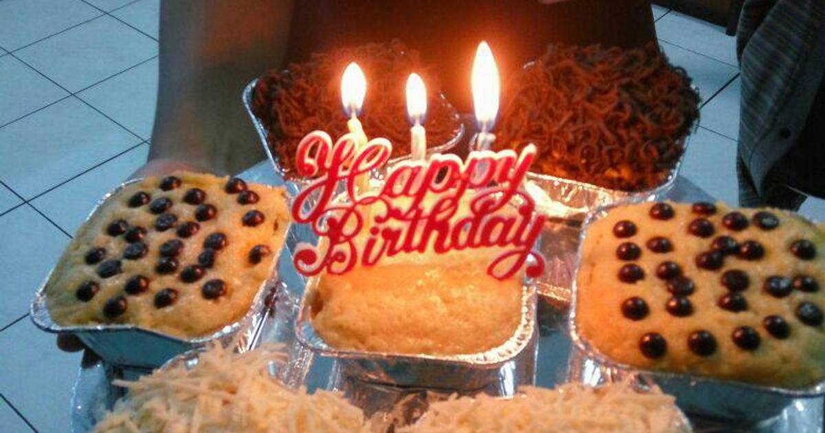 Resep Kue ultah simple oleh Sakhi - Cookpad