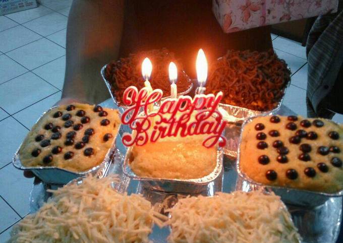 Resep Kue ultah simple oleh Sakhi - Cookpad