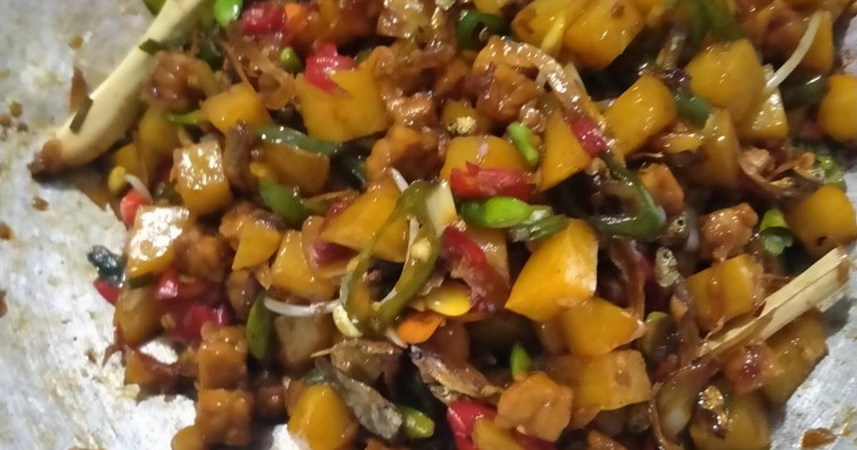 37 resep oseng tempe teri kentang enak dan mudah - Cookpad