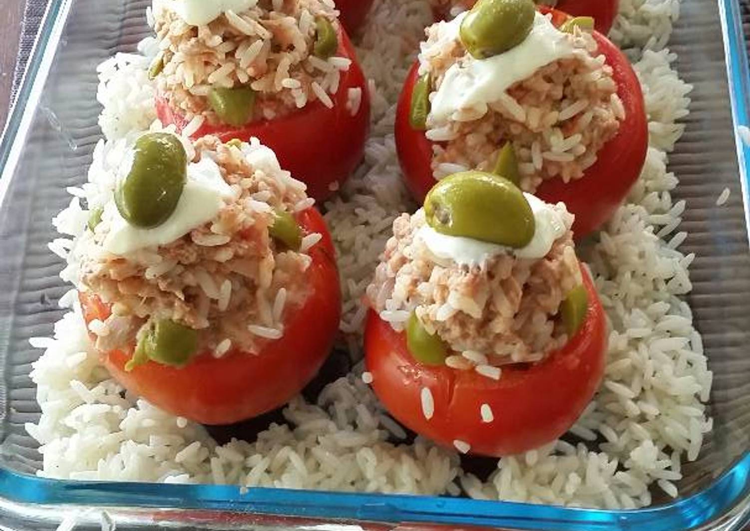 Tomates rellenos Receta de Josefina Valle- Cookpad