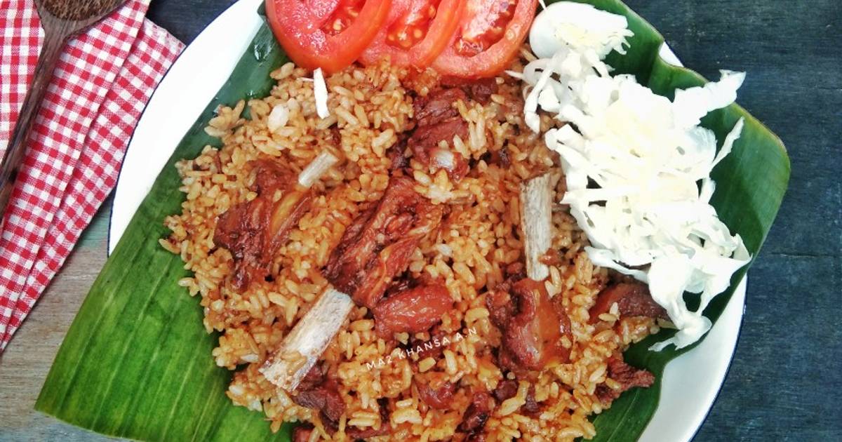 Resep Nasgor Kambing (Kebuli) oleh Ma2 Khansa A.N - Cookpad