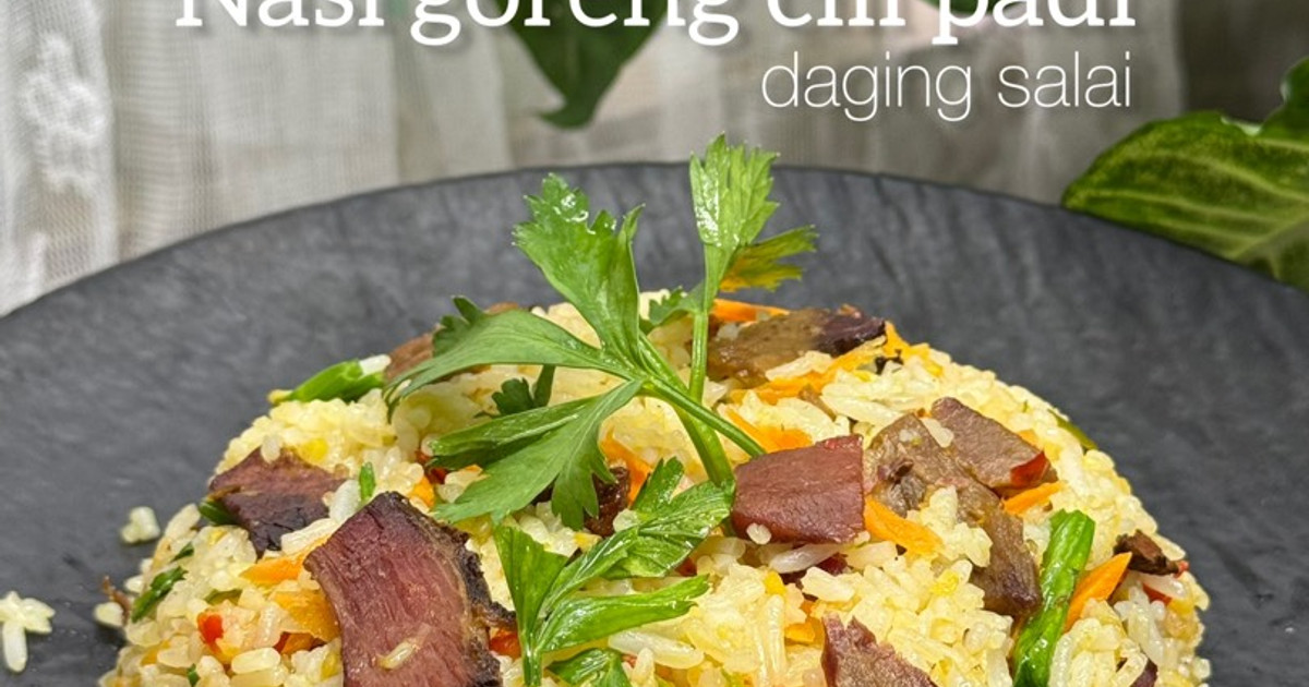 Resipi Nasi Goreng Cili Padi Daging Salai oleh 0h Hana !! - Cookpad