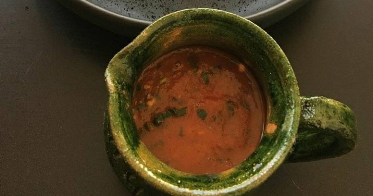 Salsa martajada Receta de Francisco Beristain Rios- Cookpad