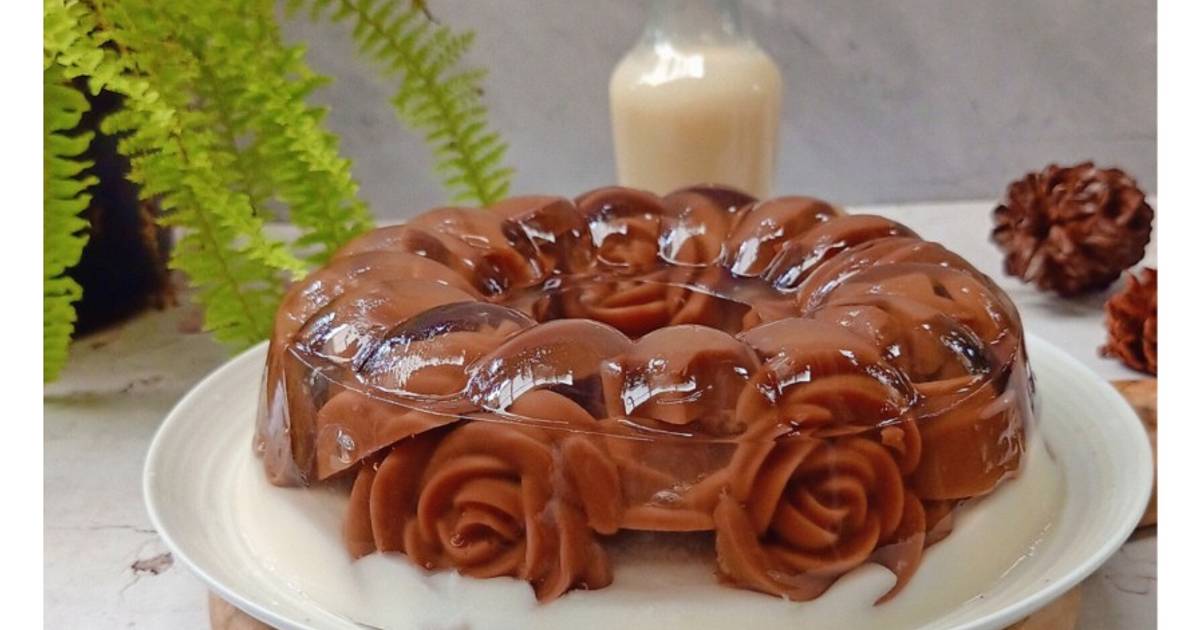 Resep Puding Kaca Bunga oleh Rini Julia - Cookpad