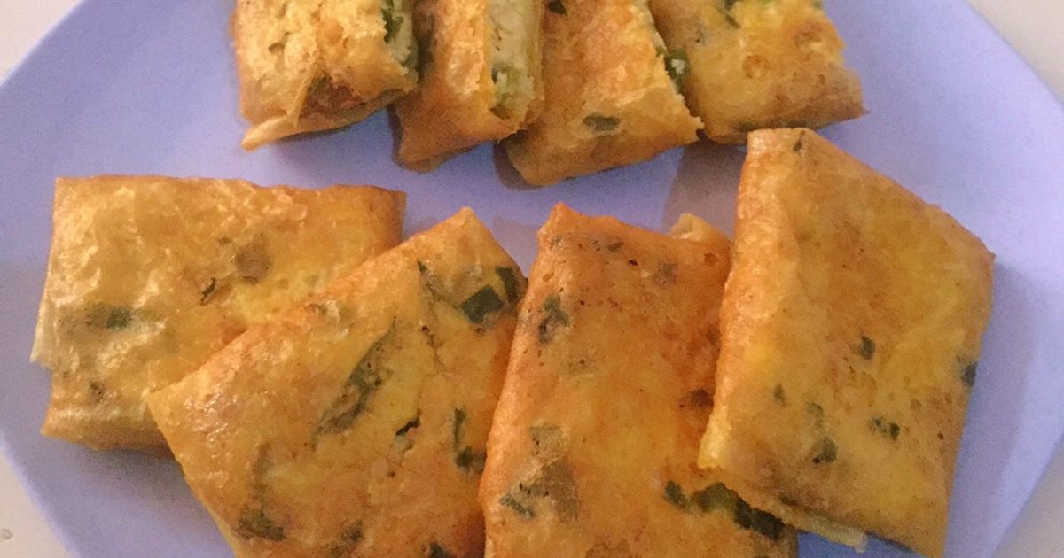 Resep cemilan simpel kulit lumpia rumahan enak dan mudah - Cookpad