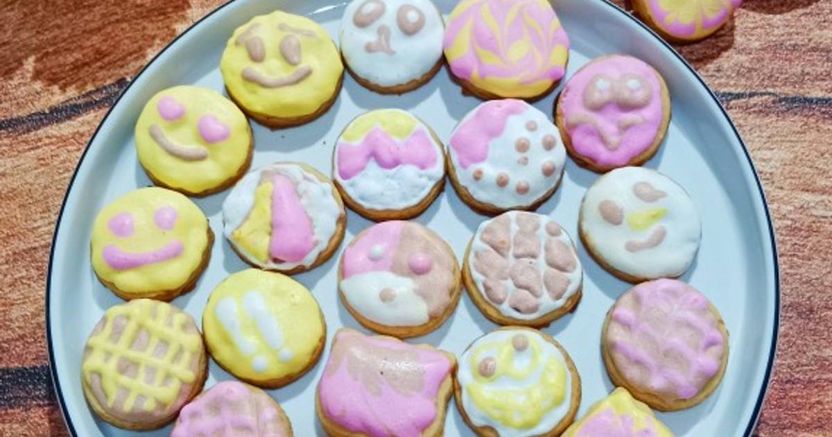 Resep Fancy Cookies (Cookies Karakter) oleh KasMira - Cookpad